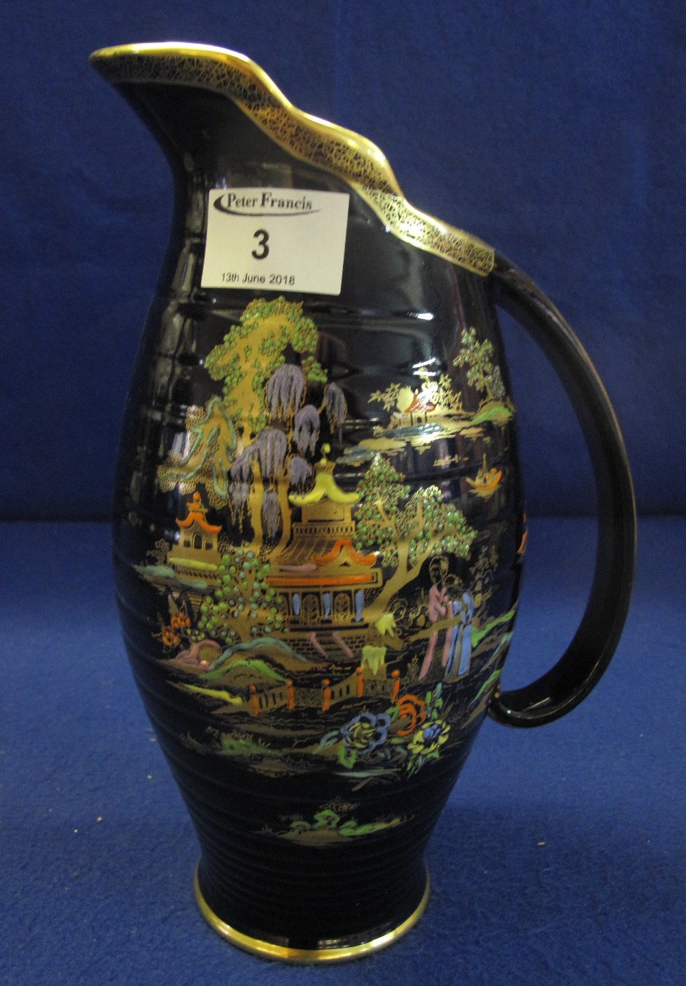 Lot 3 - Crown Devon Fieldings Pottery ovoid shaped,